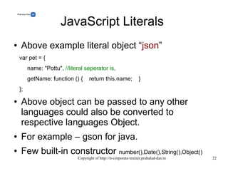 Javascript training sample | PPT