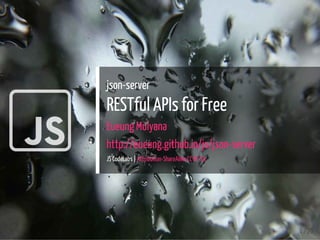 Javascript tutorial RESTful APIs for Free | PDF