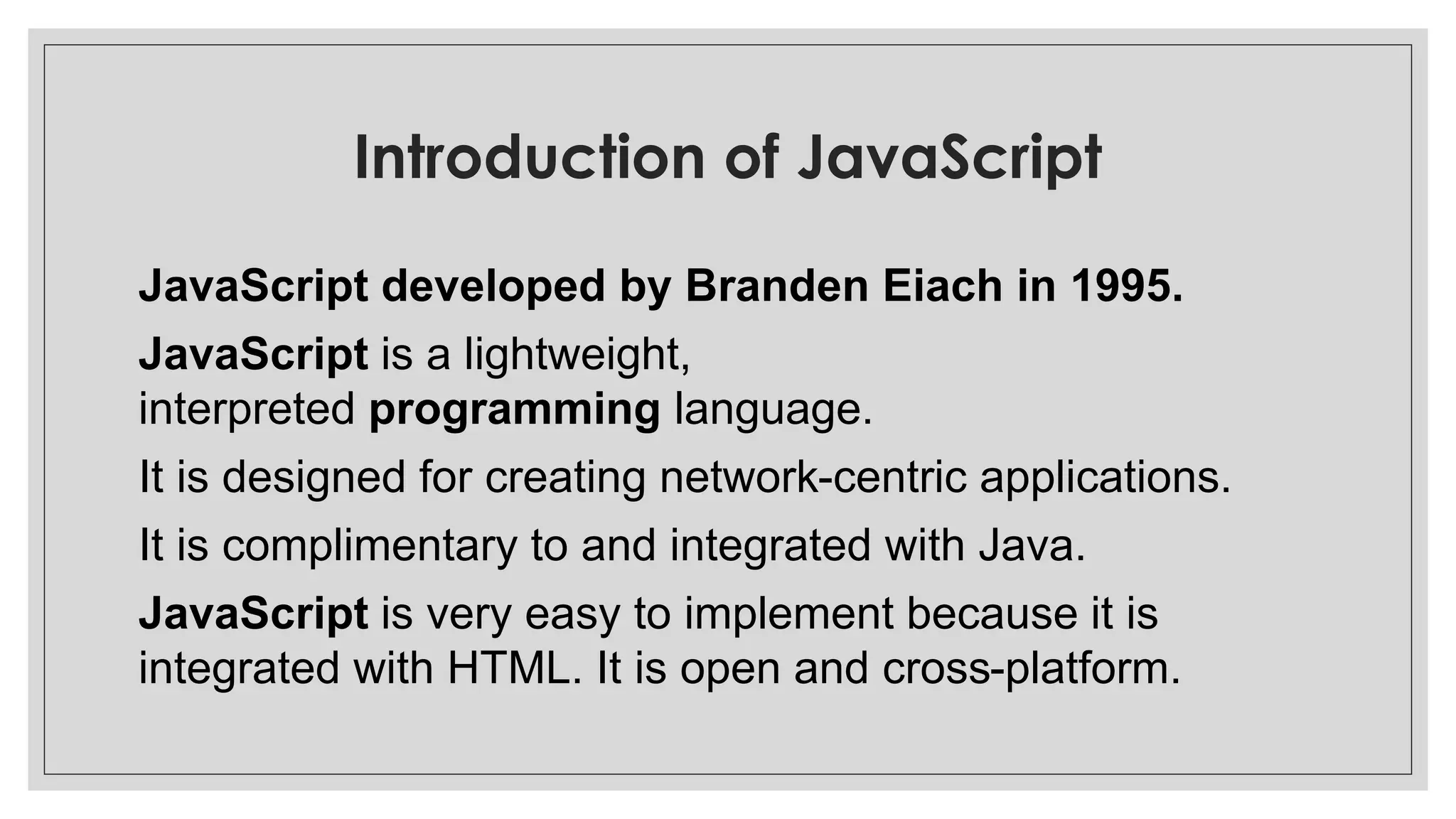 Javascript New Tutorial Class Xi And Xii Pptx
