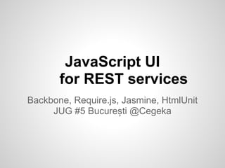Javascript ui for rest services | PDF | Web Development | Internet