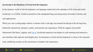 JavaScript Usage Statistics 2024 - The Ultimate Guide | PPT