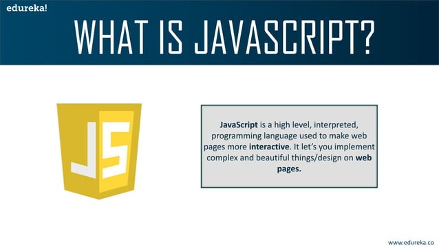 JavaScript Form Validation Tutorial | Edureka | PDF