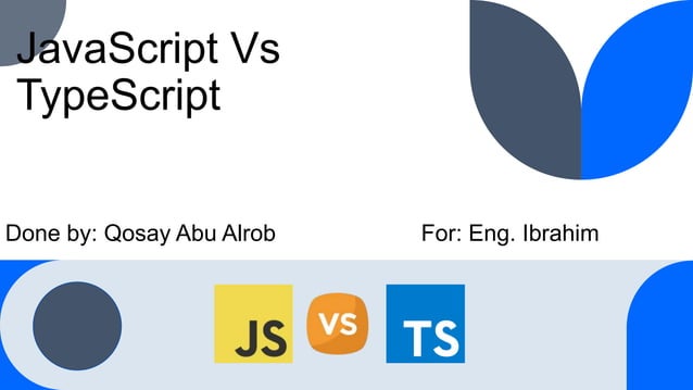 JavaScript Vs TypeScript.pptx