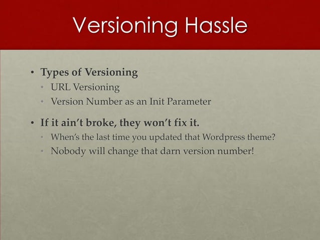 External Javascript Widget Development Best Practices Ppt