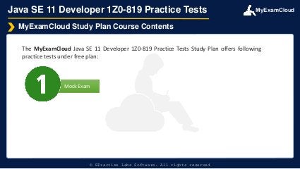 Java SE 11 Developer 1Z0-819 Practice Tests | PPT