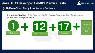 Java SE 11 Developer 1Z0-819 Practice Tests | PPT