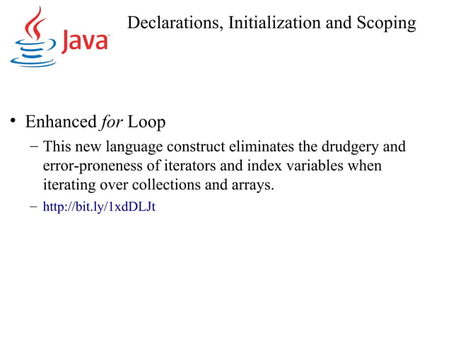 Java se 5 language enhancements & features | PPT