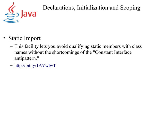 Java se 5 language enhancements & features | PPT