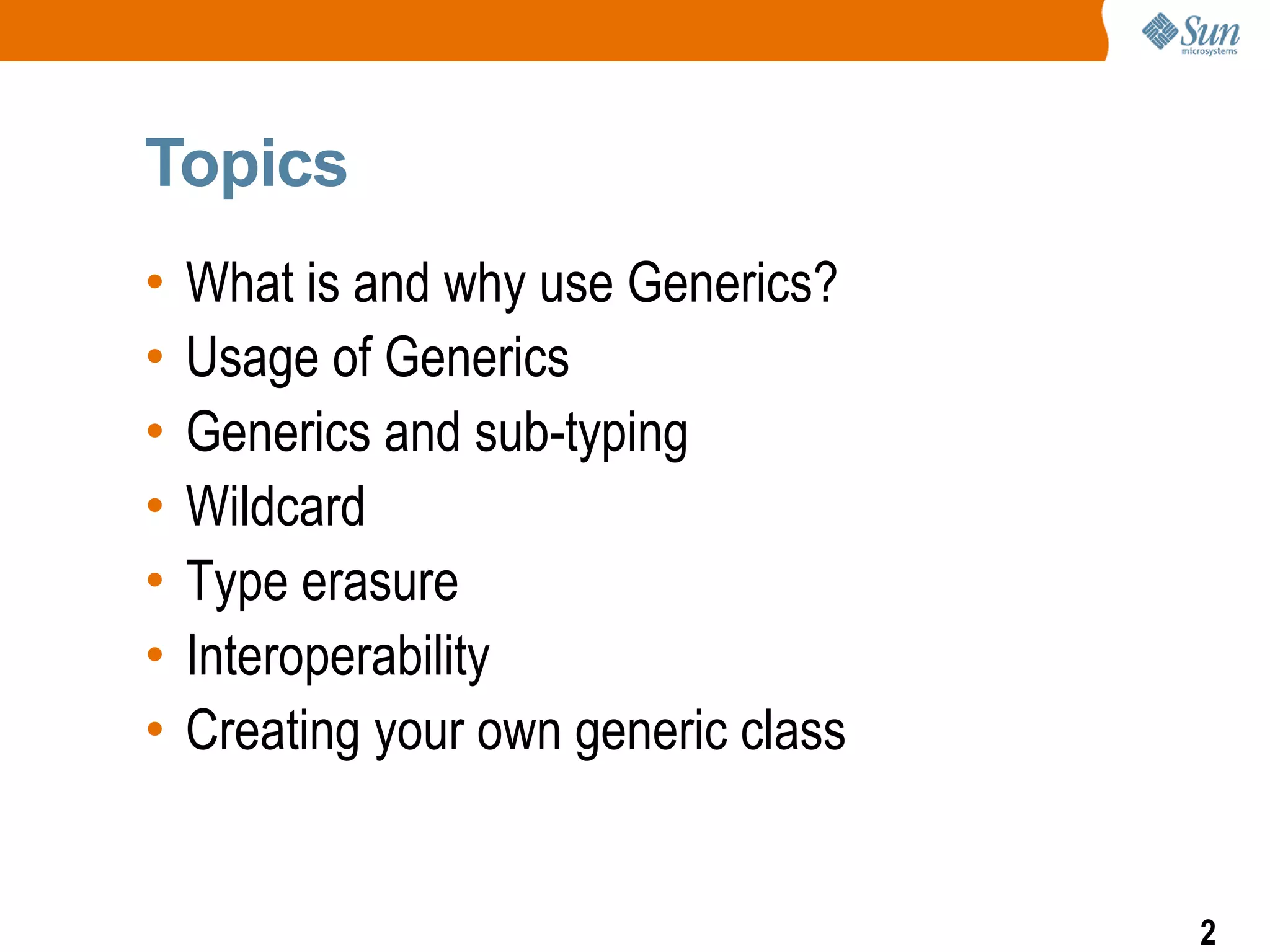 Javase5generics | PPT