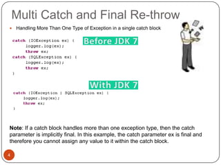 Java se7 features | PPT