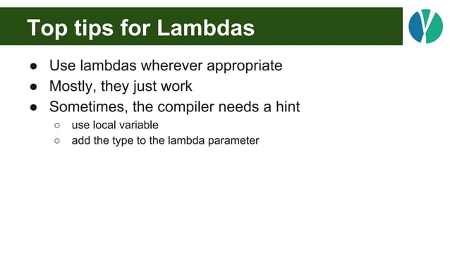 Java SE 8 library design | PPT