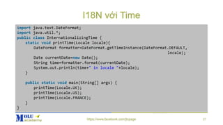 Java SE Advance Chapter11: Internationlization & Localization | PPT