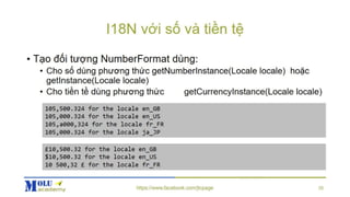 Java SE Advance Chapter11: Internationlization & Localization | PPT