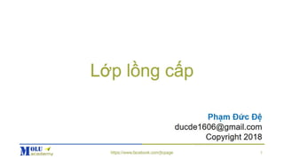 Java SE Advance Chapter3: Nested Class | PPTX