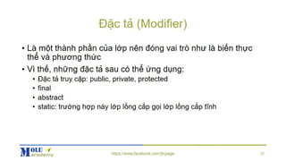 Java SE Advance Chapter3: Nested Class | PPT
