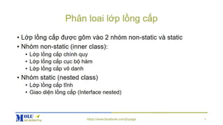 Java SE Advance Chapter3: Nested Class | PPT