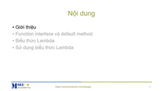 Java SE Advance chapter7: Lambda Expression | PPT