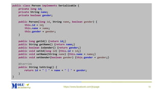 Java SE Basic Chapter9: IO Stream | PPT