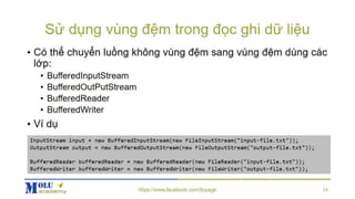 Java SE Basic Chapter9: IO Stream | PPT