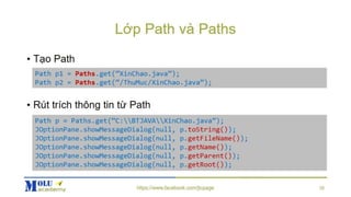 Java SE Basic Chapter9: IO Stream | PPT