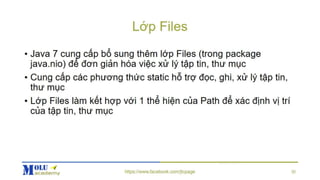 Java SE Basic Chapter9: IO Stream | PPT