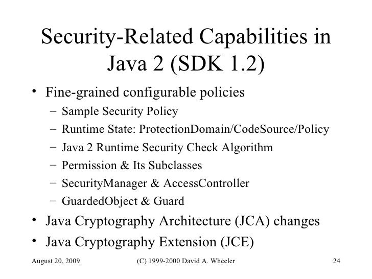 Java Security