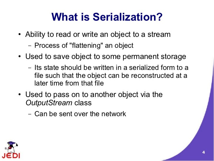 Java Serialization Java Serialization