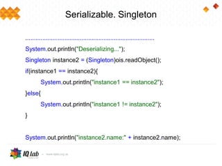 Java serialization | PDF