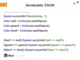 Java serialization | PDF
