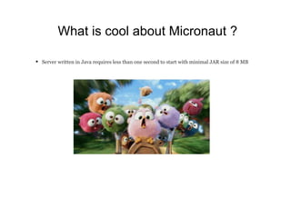 Writing Java Serverless Application Using Micronaut | PPT