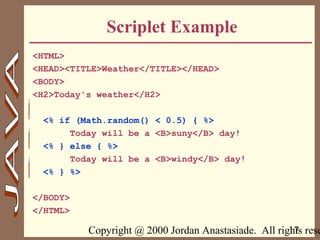 Java serverpages | PPT