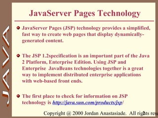 Java serverpages | PPT
