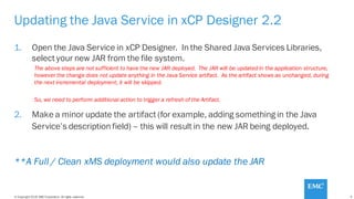 EMC Documentum - xCP 2.x Updating Java Services | PDF