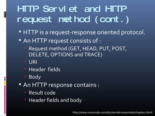 Knowledge Sharing : Java Servlet | PPT