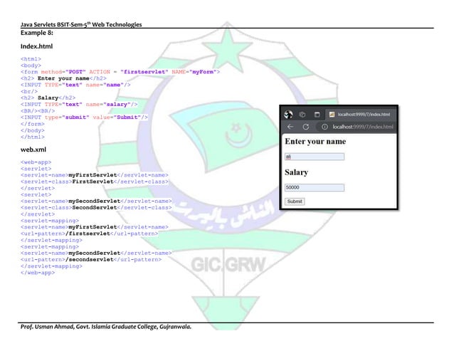 Javajavaservletprogramsexamplespdf