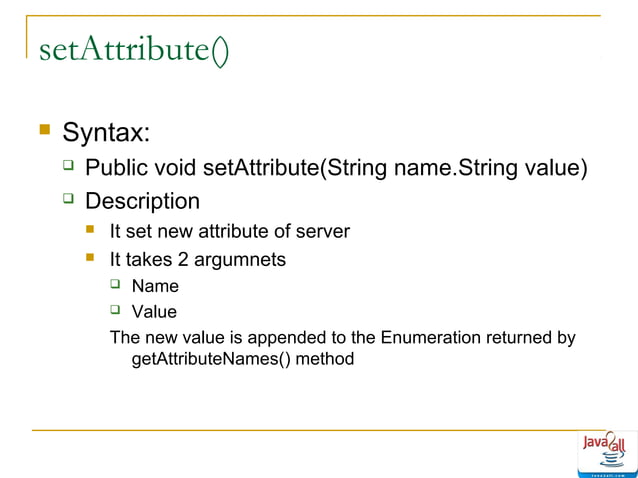 Java servlet life cycle - methods ppt | PPT
