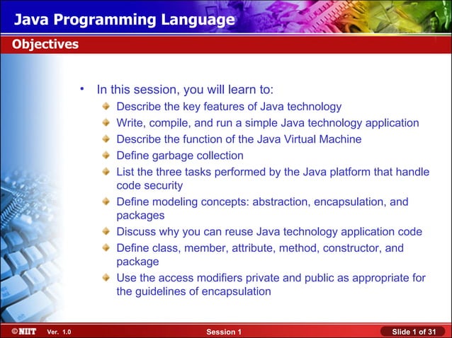 Java session01 | PPT