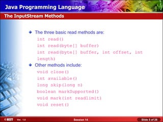 Java session14 | PPT