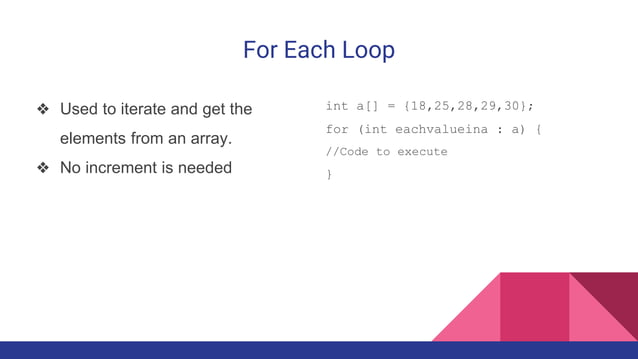 Java Control Statements | PPTX
