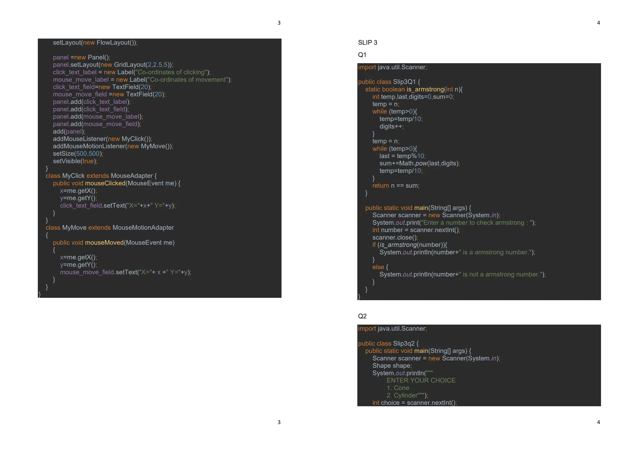 java slip for bachelors of business administration.pdf