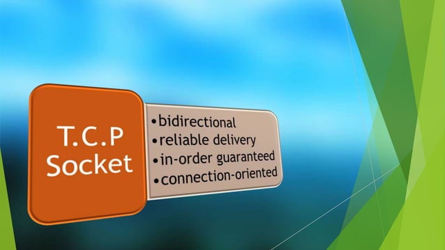 Java socket presentation | PPT