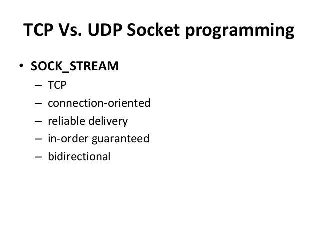 Java socket programming