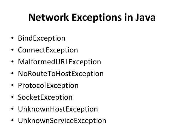 Java Socket Programming