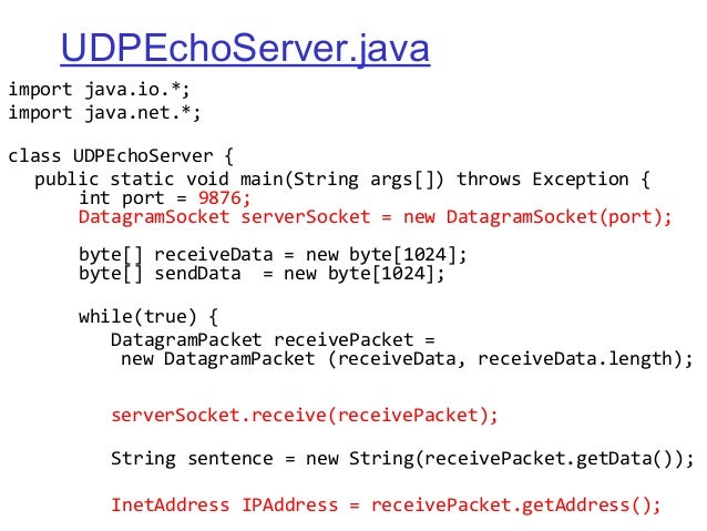 Java Socket Programming