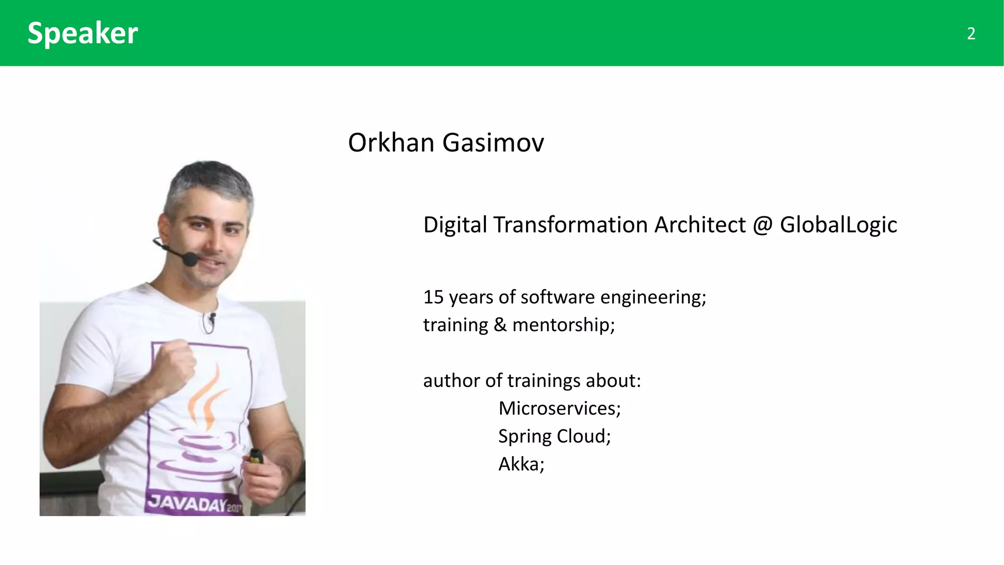 Spring Cloud Function — Going Serverless | PPT