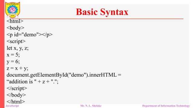 JAVASRIPT and PHP (Hypertext Preprocessor) | PPT