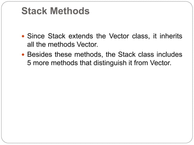 Java Stack Data Structure.pptx | Programming Languages | Computing