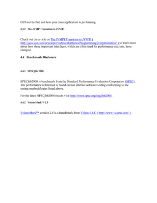 Java Standard Edition 5 Performance | PDF