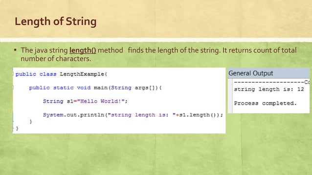 Java String Handling Pptx Programming Languages Computing