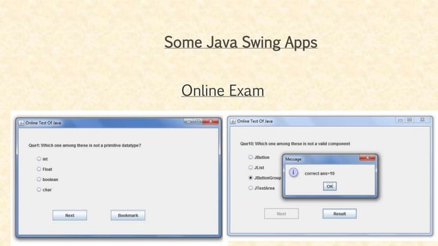 Java swing | PPTX